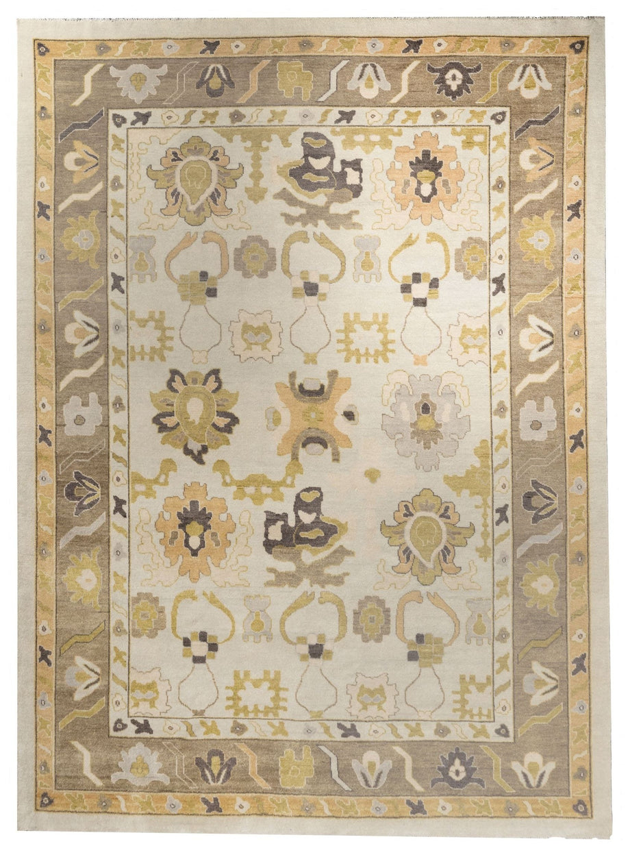 Hand-Knotted Wool Rugs | Oushak Style by Rome Curate
